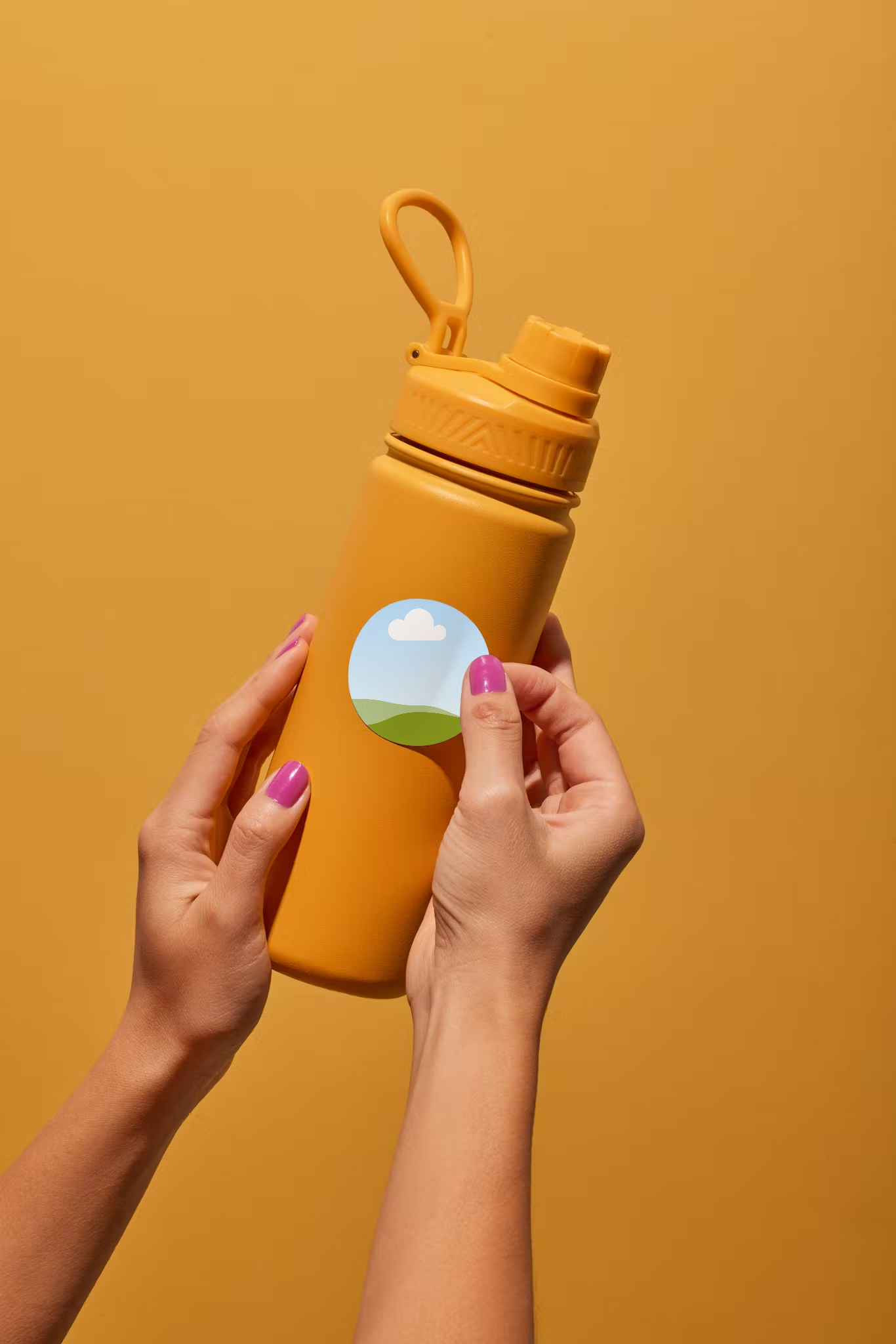 Sticker Mockup Generator: Make sticker mockups online | Canva